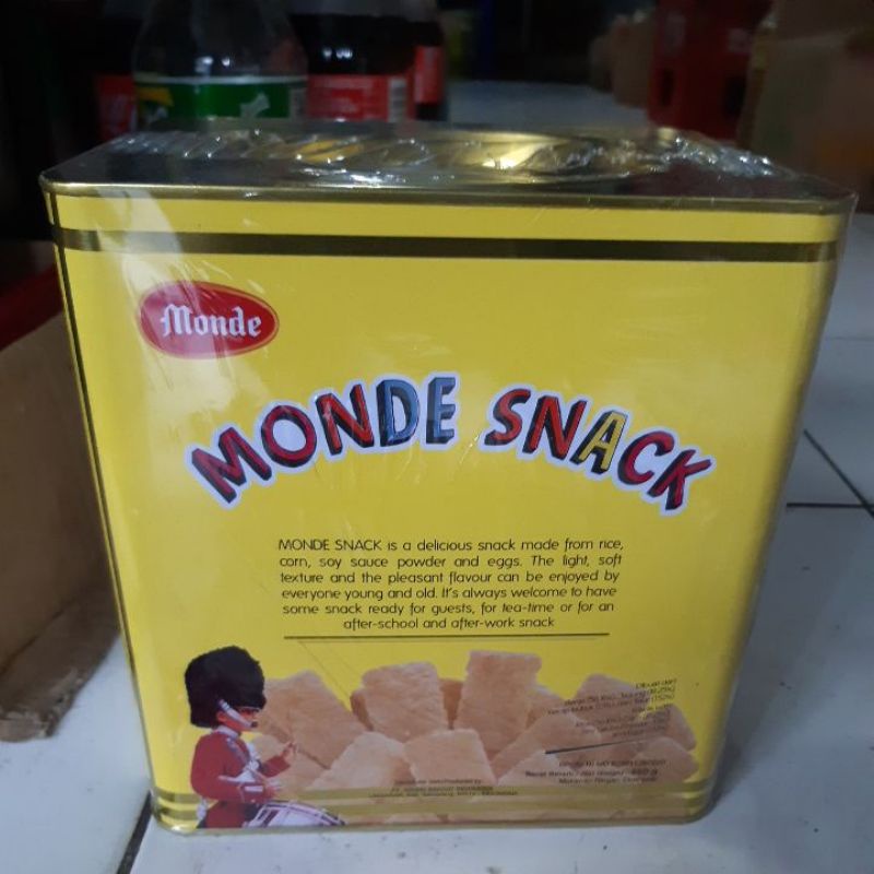 Jual (ED Okt 2025) Monde Serena Snack Gold kaleng 450gram | Shopee ...