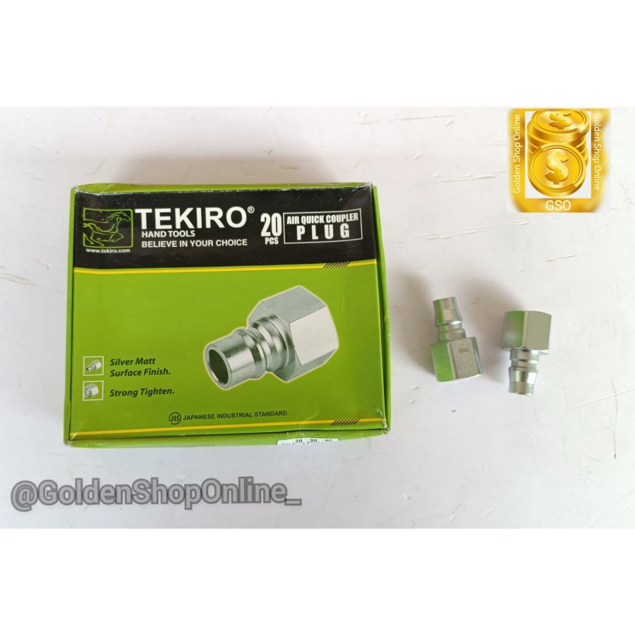 Jual Quick Coupler Plug 30PF Tekiro | Shopee Indonesia