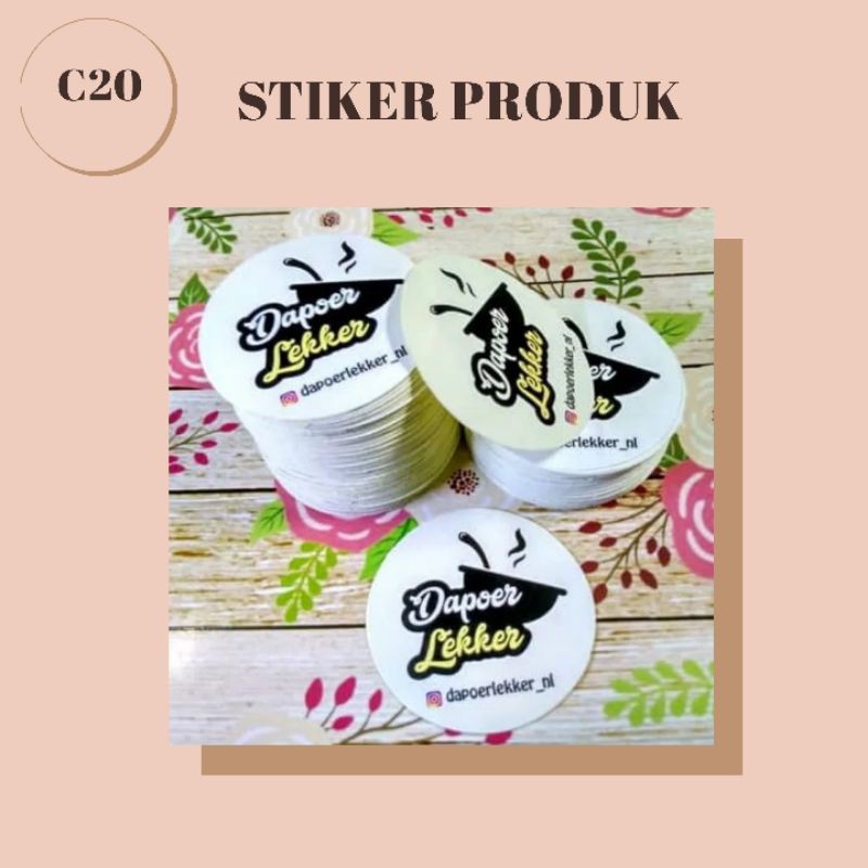 Jual Cetak Sticker Produk/Label | Shopee Indonesia