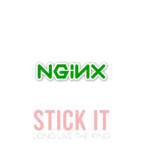 Jual Stiker sablon setrika DTF kaos baju sticker vinyl nginx programmer ...