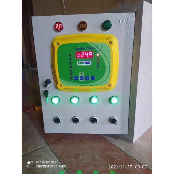 Jual panel kontrol blower climate temptron atau punos 4ch 1-3phase ...