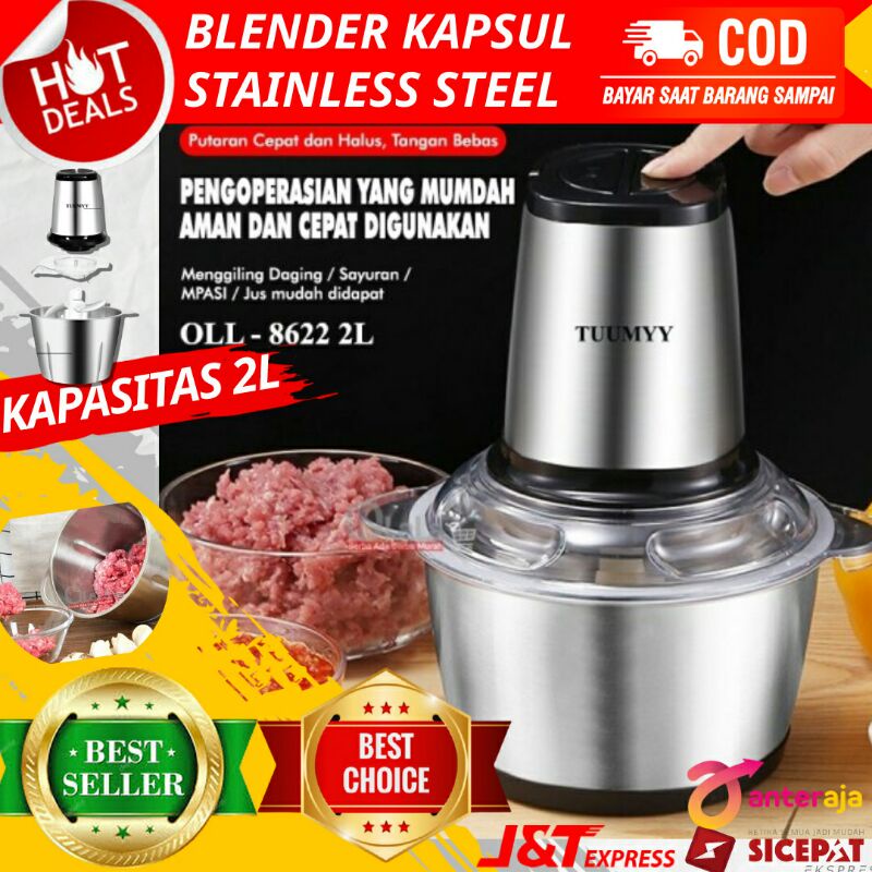 Jual Blender Chopper Penggiling Daging Meat Blender Pencincang Alat ...
