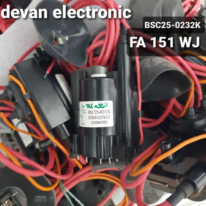 Jual Flyback TV sharp slim 21inc Seri fa151 atau bsc25-0232k atau ...