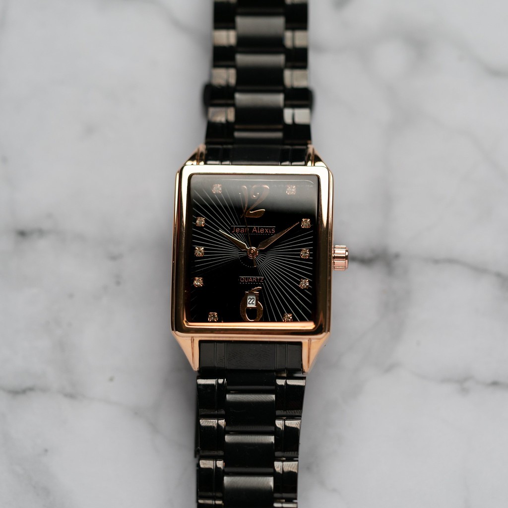 Jual Jam Tangan Rantai Pria Cowok Anti Air Jean Alexis VILGOT JA122 ...