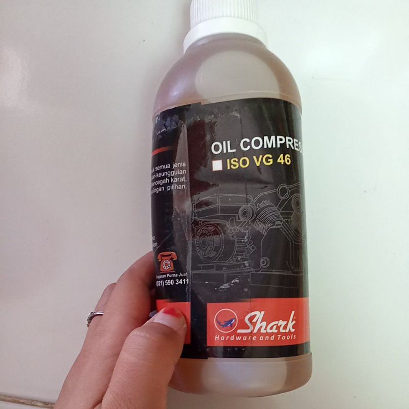 Jual oli kompresor / oil compresor shark vg46 | Shopee Indonesia