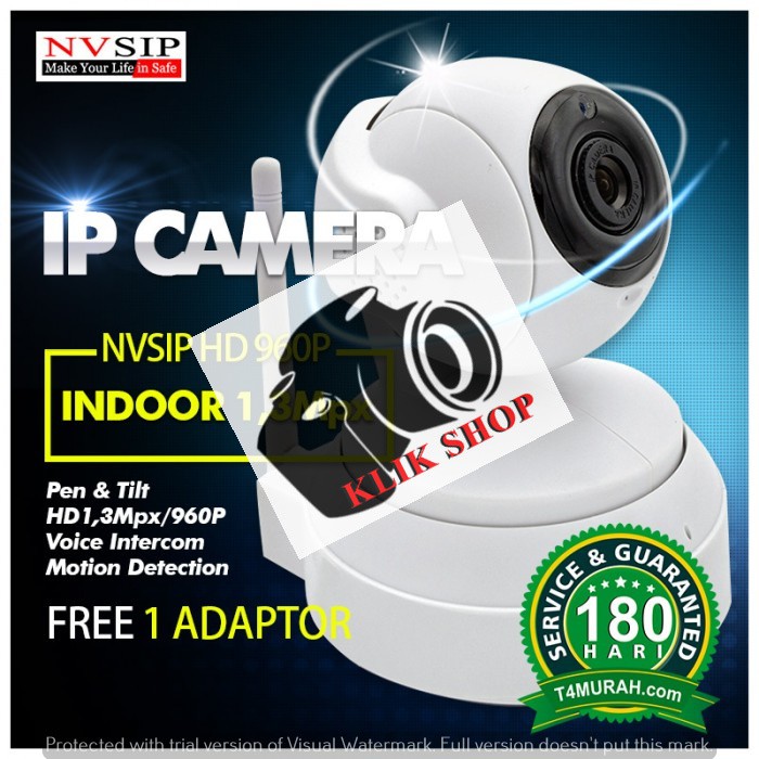 Jual Terbaru IP Camera Indoor NVSIP 1 3 Mega Pixel 960P ONVIF IR Baby Monitoring Bergaransi ...