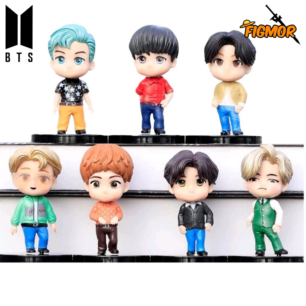 Jual Action figure BTS, Figure BTS IDOL TINY TAN MIC DROP DYNAMITE BLACKPINK FIGUR MINI, Mainan ...