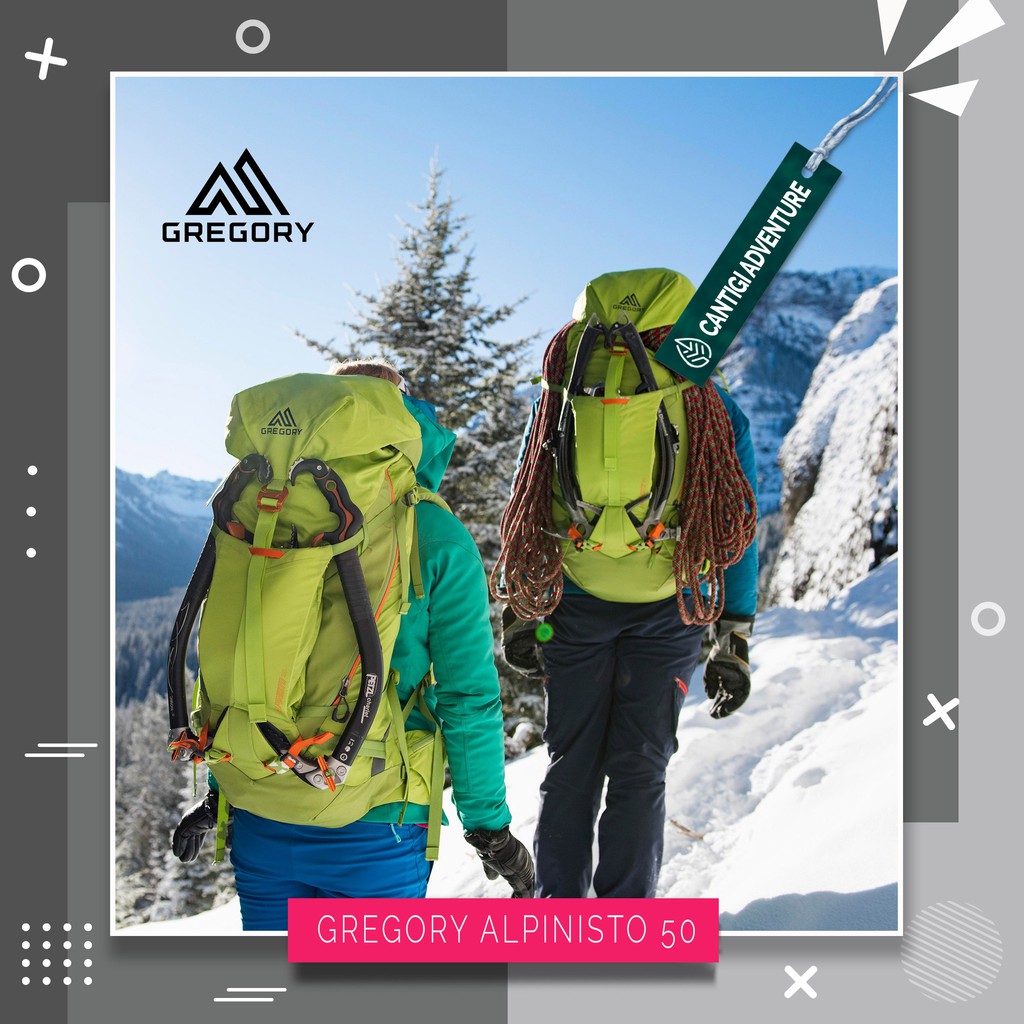Jual Tas Gunung Carrier Gregory Alpinisto 50 Original USA | Shopee ...