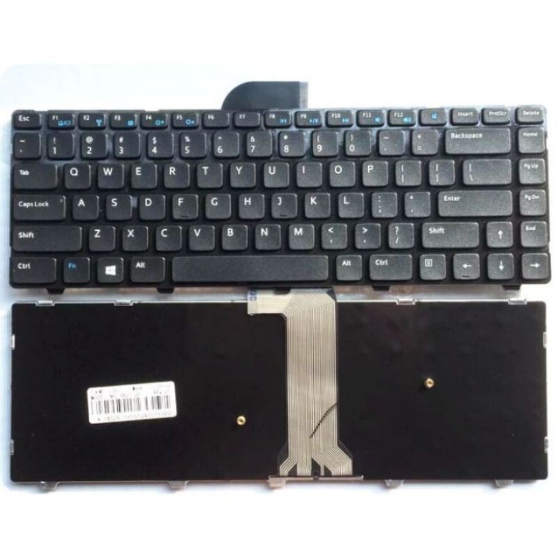 Jual Keyboard Dell Inspiron 14-3421 14R-5421 Vostro 2421 Series Black ...