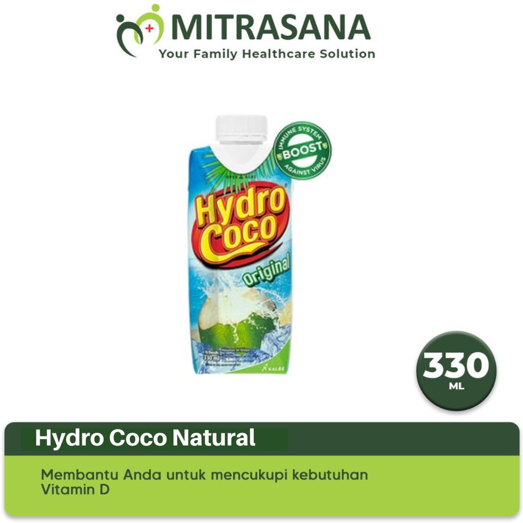 Jual Hydro Coco Natural - 330 Ml - Membantu Mengganti Cairan Tubuh ...