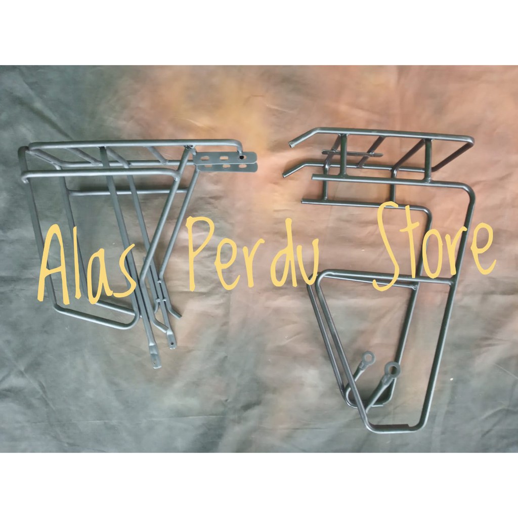 Jual Rack Pannier Sepeda Depan Belakang Touring Custom model Surly ...