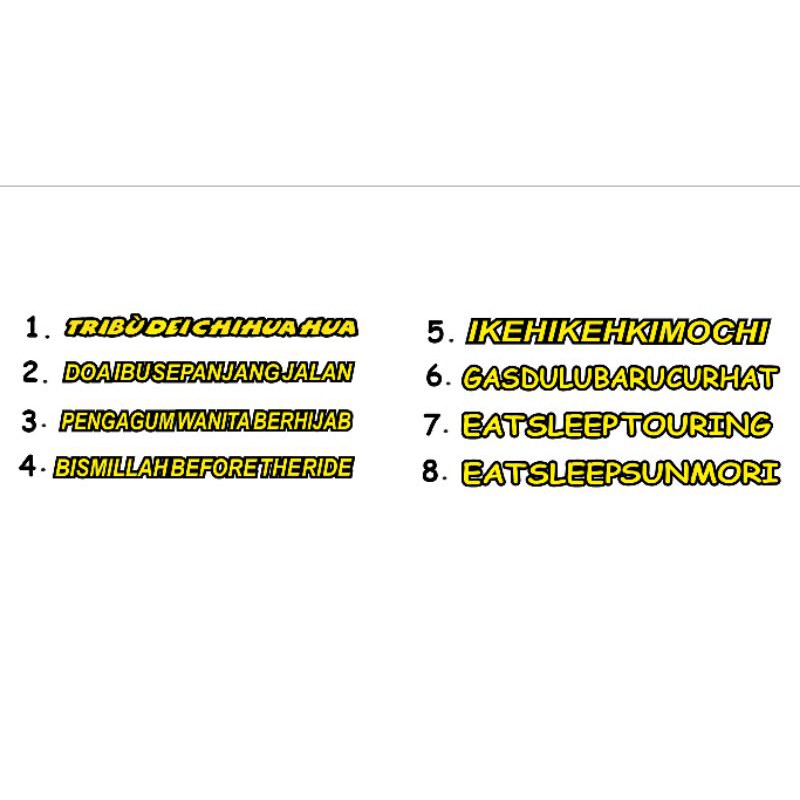 Jual Stiker Helm. Stiker Visor Rossi. Racing | Shopee Indonesia