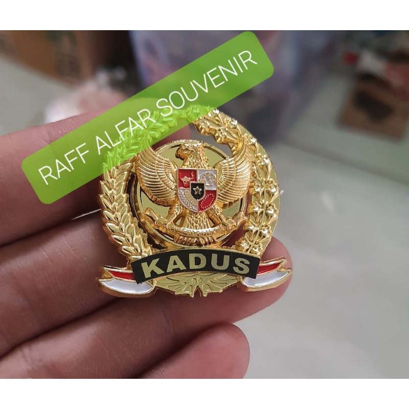 Jual PIN LENCANA KADUS / PIN KEPALA DUSUN / PIN KADUS GARUDA / PIN ...