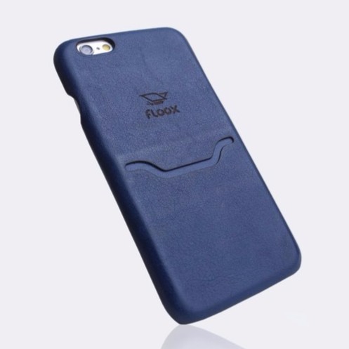 Jual FLOOX - COMMA iPhone 6 / 6s Leather Case Navy Blue ( Casing Hp ...