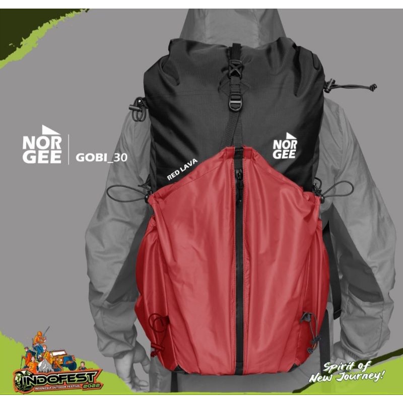 Jual Norgee Tas Punggung Ultralight Gobi 30L | Shopee Indonesia
