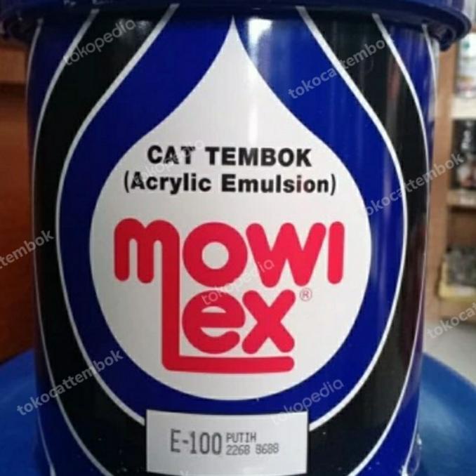Jual cat tembok Mowilex @ 2.5 ltr - E200 Hitam | Shopee Indonesia