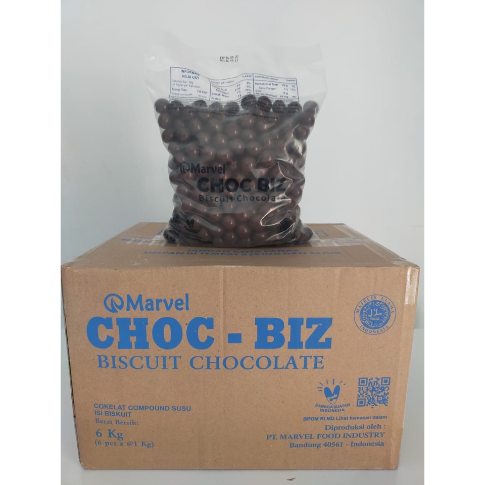 Jual coklat scandia choco biz 1 dus isi biskuit chic choc isi 6 kg ( ds ...