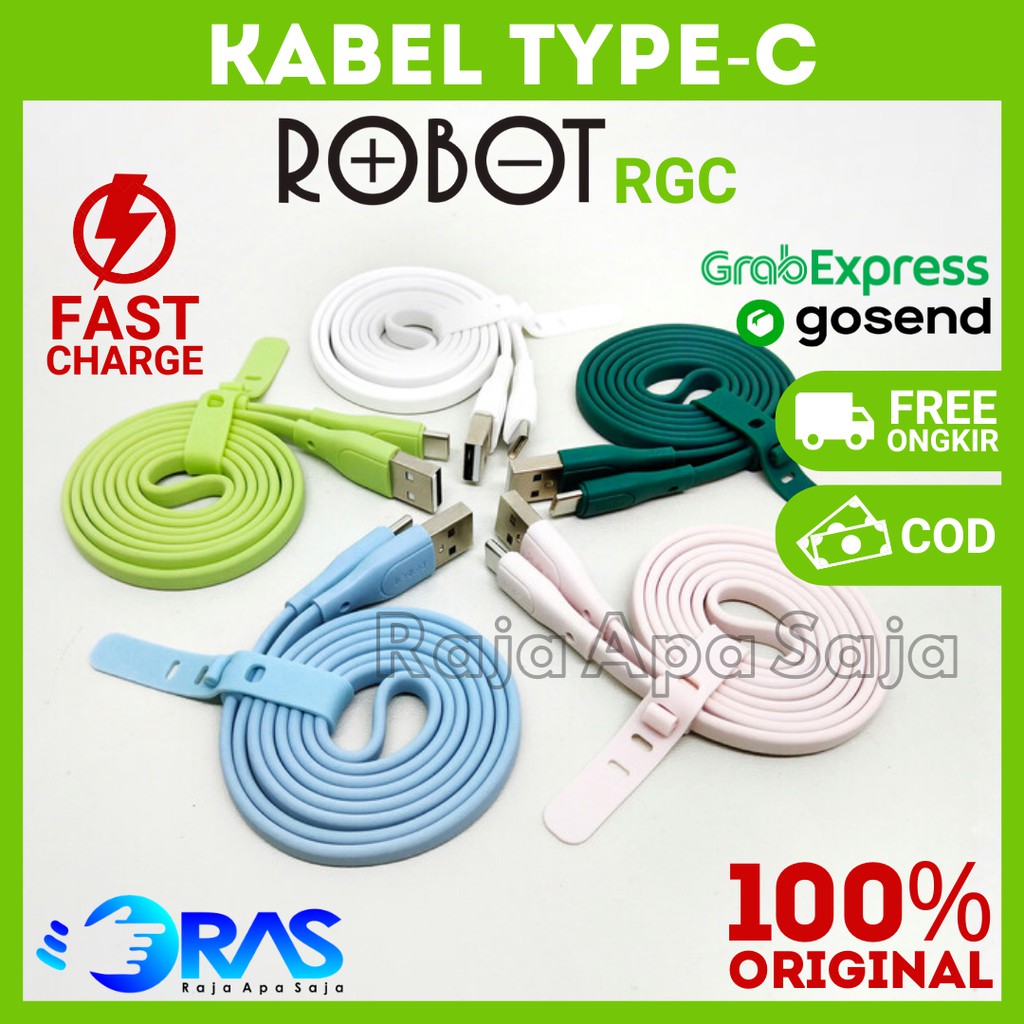 Jual KABEL DATA ROBOT RGC100 Type C - Kabel Data Type C Tipe C Casan ... Jual KABEL DATA ROBOT RGC100 Type C - Kabel Data Type C Tipe C Casan ...