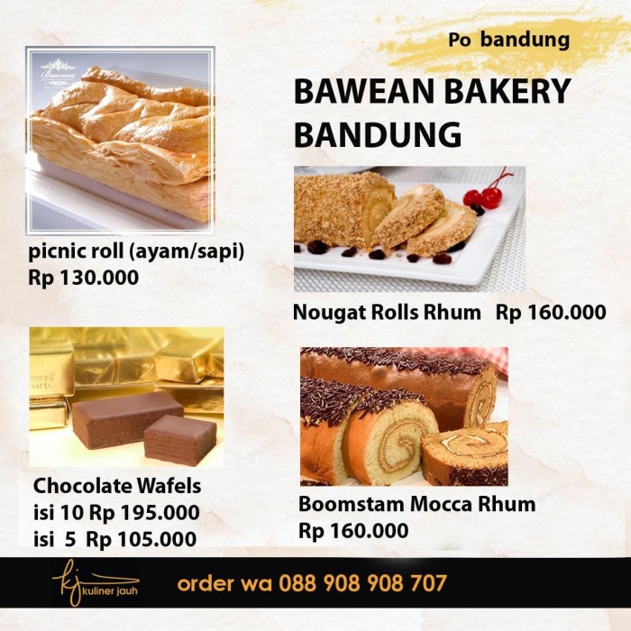 Jual bawean bakery nougat roll | Shopee Indonesia