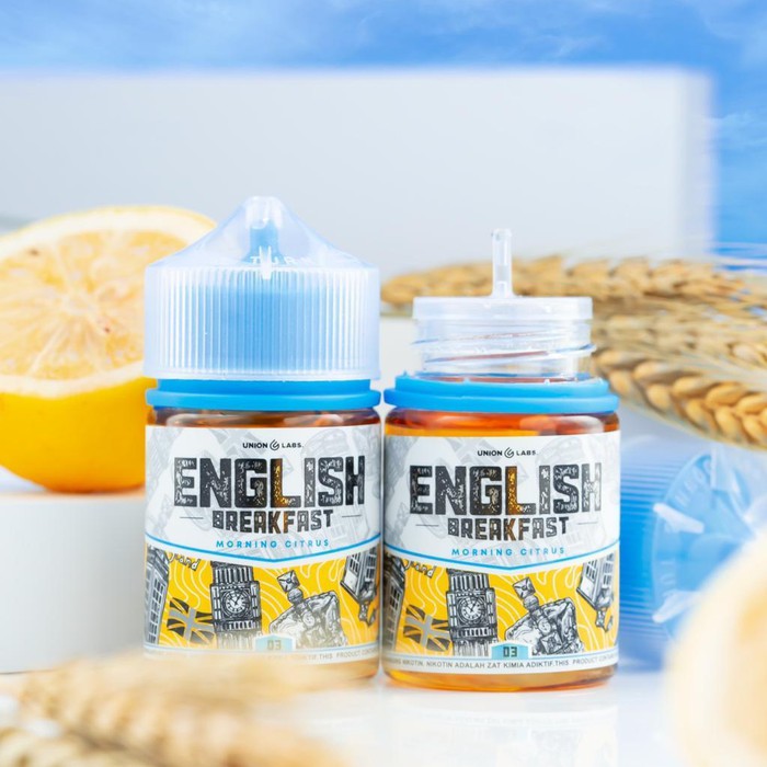 Jual English Breakfast V2 Liquid 60ml 3mg 7mg Morning Citrus Liquid ...
