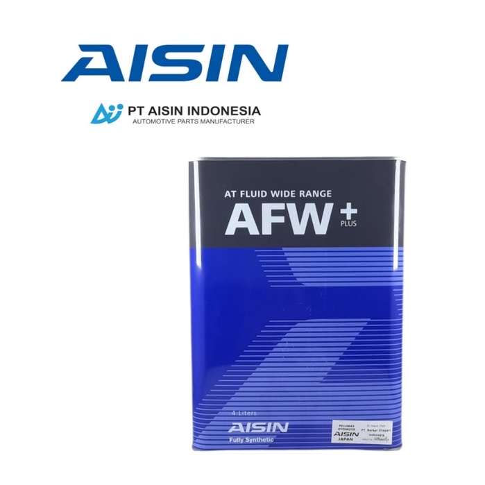 Jual Oli ATF AFW+ AISIN Oli Matic ATF Multi AFW Plus JAPAN 4liter ...