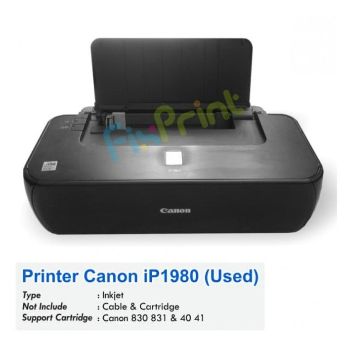 Jual Printer Canon PIXMA iP1880 iP1980 Print Canon 1880 1980 Garansi 3 ...