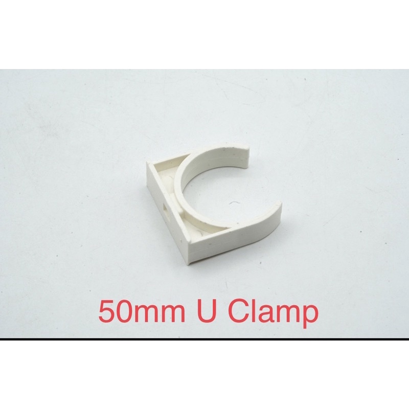 Jual Klem Jepit U Pipa Conduit PVC 50mm 1-1/2 inch Fitting PPR 50 mm ...