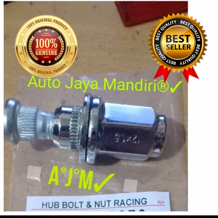 Jual Baut roda inova innova hilux kijang kapsul 7K dan Mur racing Ori ...