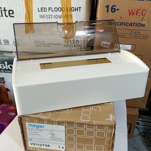 Jual Box MCB Hager 4 Grup / 8 Grup / 12 Grup - instalasi Tanam / Tempel ...