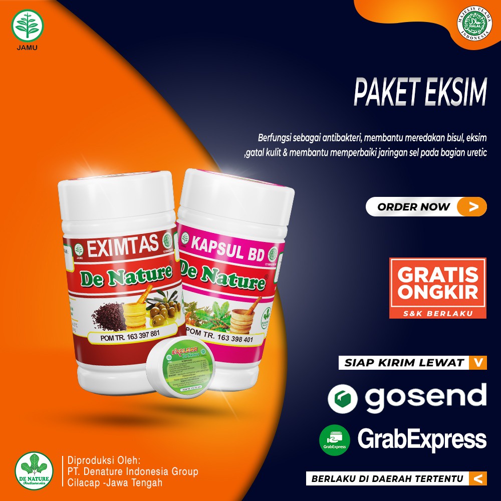 Jual Obat Exim Eksim Kering Basah Gatal Selangkangan Herbal Asli De ...