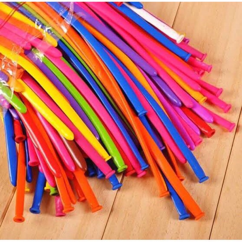 Jual Balon Twist panjang / balon twist cacing harga 1 pcs | Shopee ...