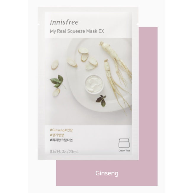 Jual [PROMO] Innisfree Sheet Mask My Real Squeeze Masker Innnisfree wajah muka | Shopee Indonesia