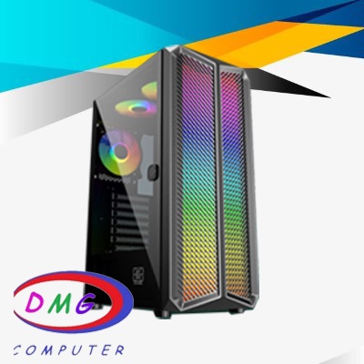 Jual Simbadda Battleground 202 RGB Tempered Glass Mid Tower Gaming ...