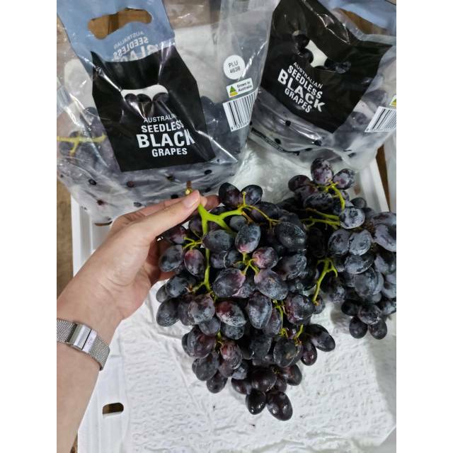 Jual Anggur segar black autum|nuri fruits|buah segar bandung|buah ...