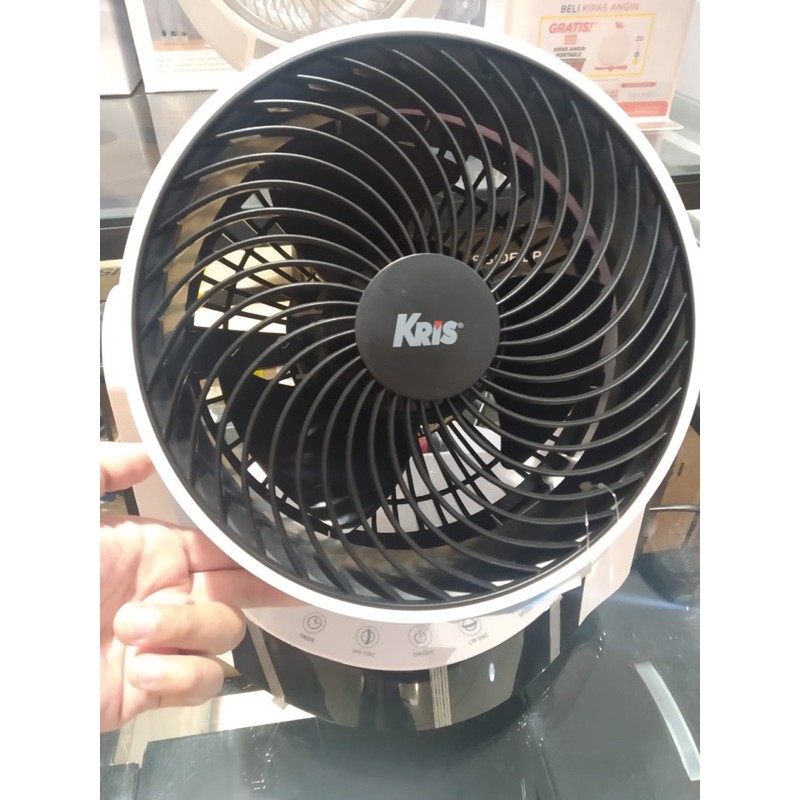 Jual Kris table fan kipas angin meja dengan LCD touch screen dan remote ...