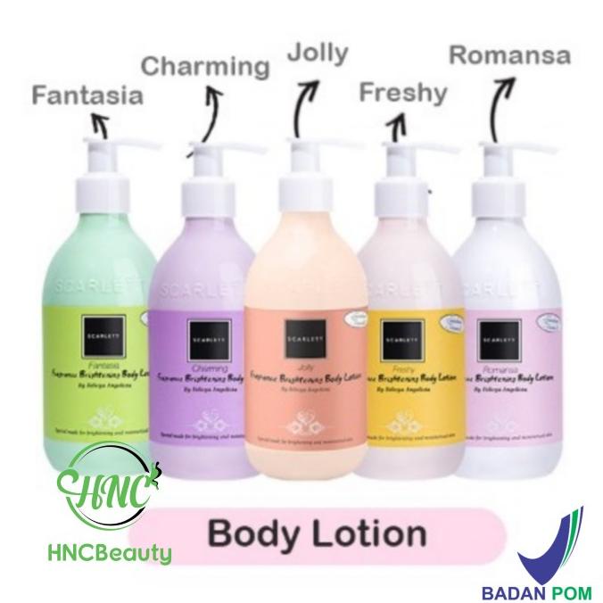 Jual Scarlett Fragrance Brightening Body Lotion 300Ml | Shopee Indonesia Jual Scarlett Fragrance Brightening Body Lotion 300Ml | Shopee Indonesia