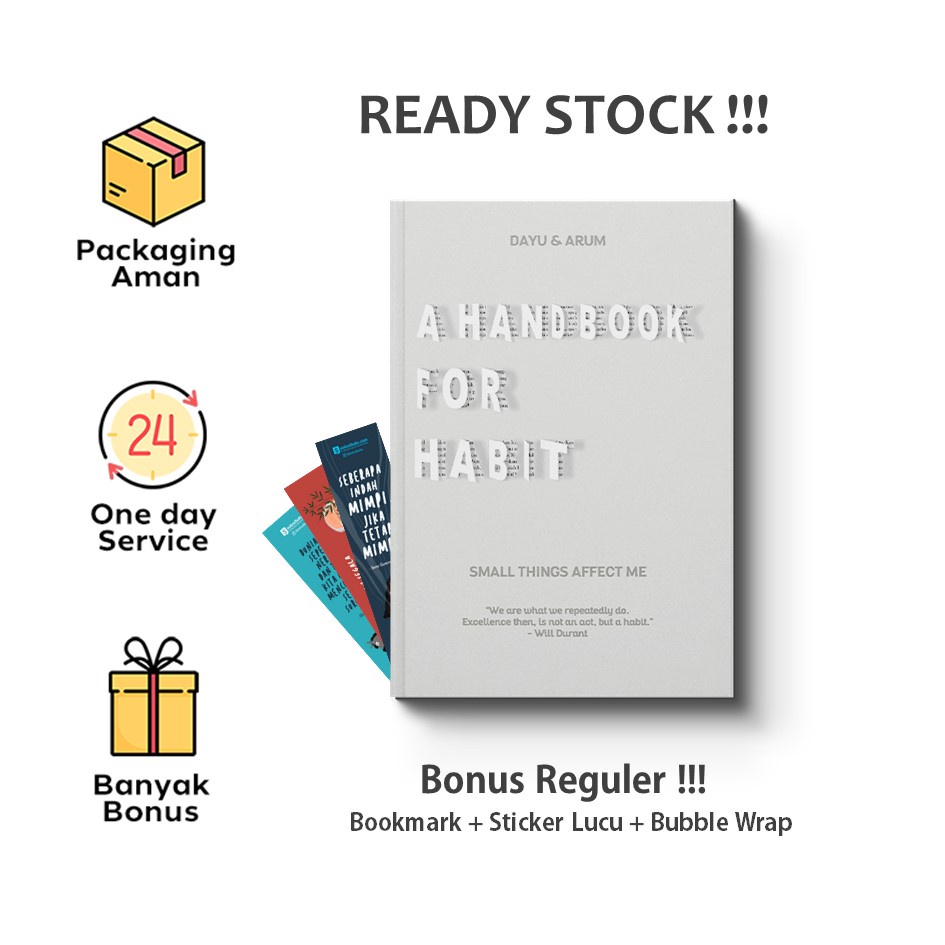 Jual Buku A Handbook For Habit (Penerbit Brilliant) | Shopee Indonesia