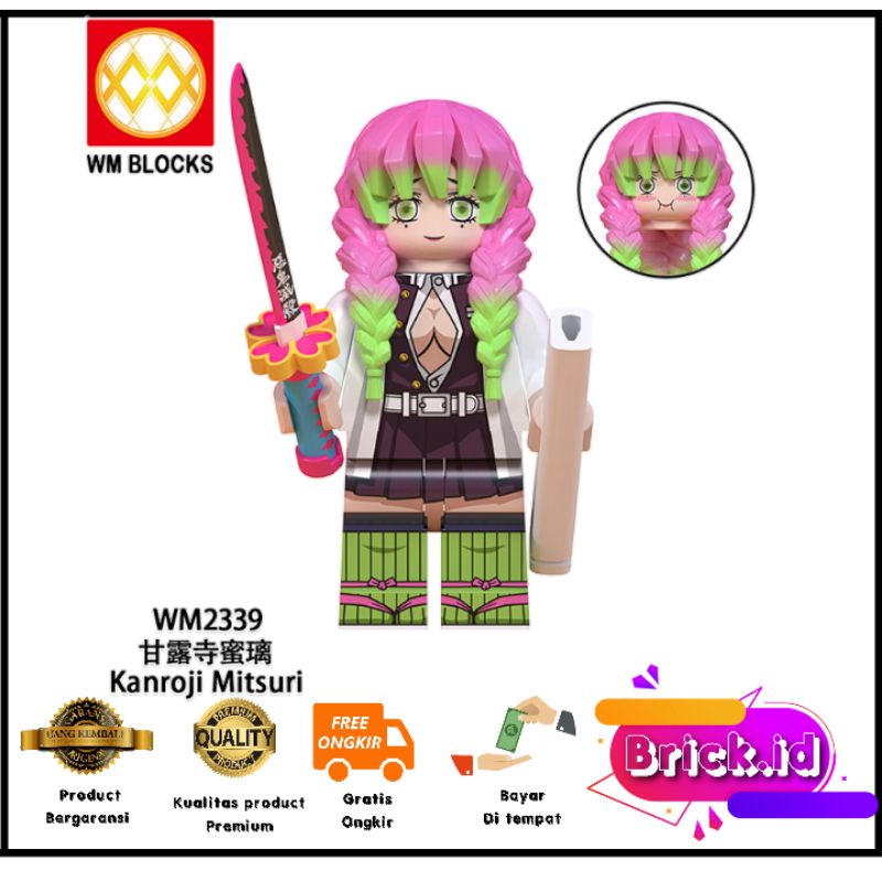 Jual Lego mini figure demon slayer Kanroji Mitsuri mainan anime japan ...