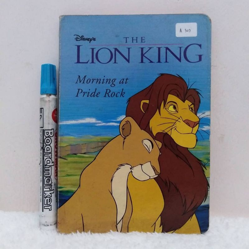 Jual The Lion King - Morning at the Pride Rock - Disney / board book ...