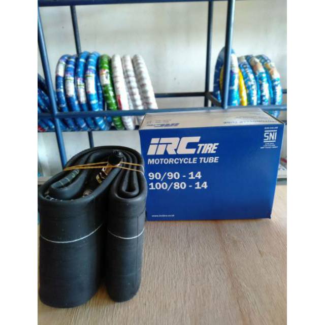 Jual Ban Dalam Motor merk IRC 90/90-14 atau 100/80-14 Original Asli ...