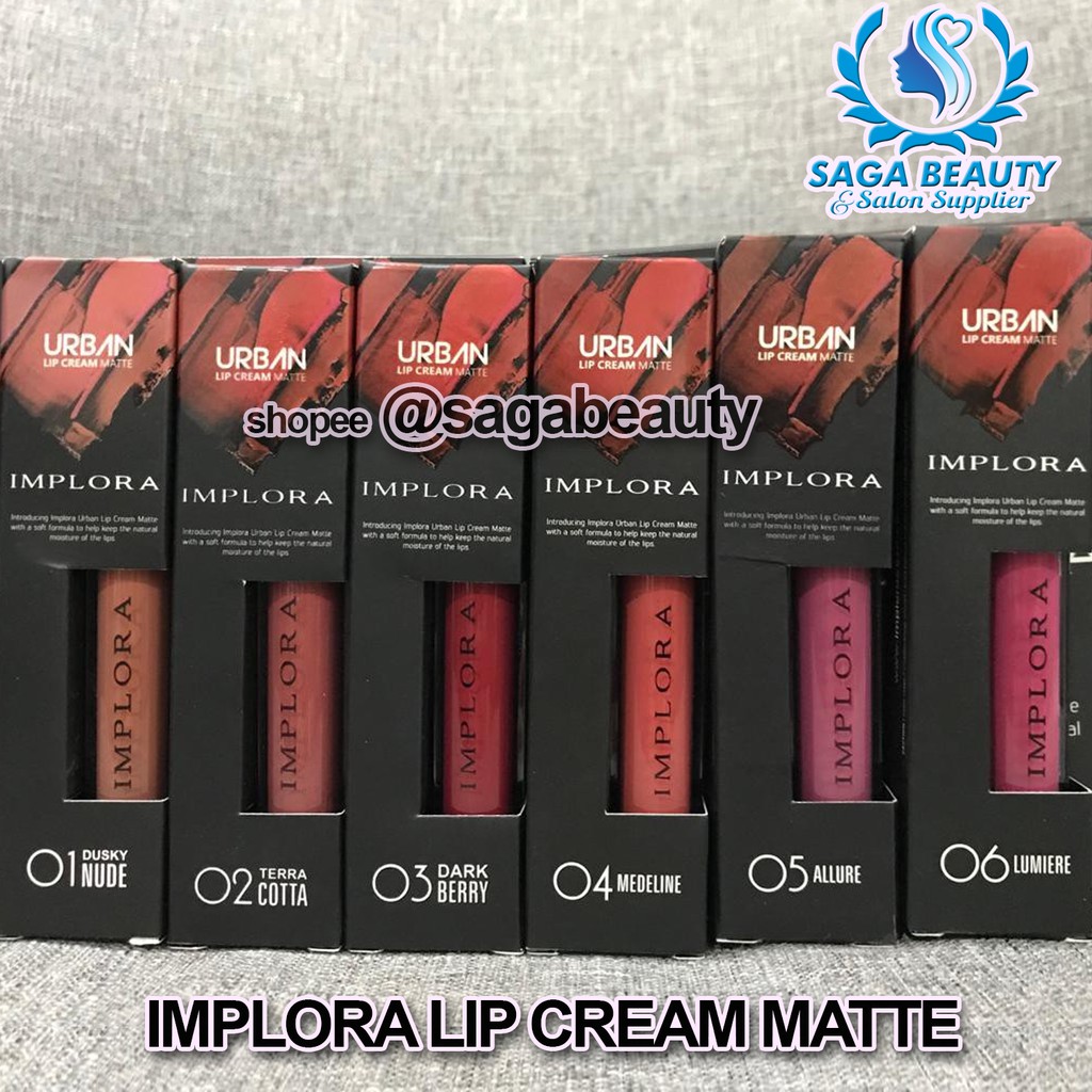 Jual IMPLORA URBAN LIP CREAM MATTE ORIGINAL HARGA TERMURAH ( GROSIR ... Jual IMPLORA URBAN LIP CREAM MATTE ORIGINAL HARGA TERMURAH ( GROSIR ...