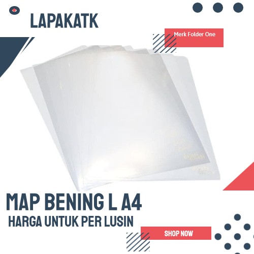 Jual MAP L BENING A4 Folder one (1PAK) ++++/ | Shopee Indonesia