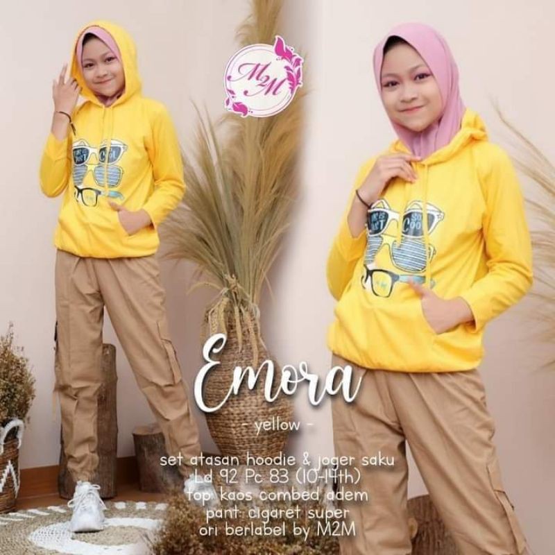 Jual emora set setelan by m2m | Shopee Indonesia