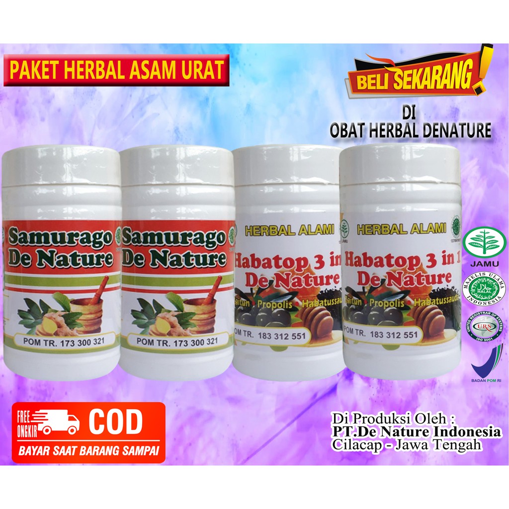 Jual HERBAL ASAM URAT !!! OBAT PEGAL LINU - ENCOK - KESEMUTAN - RADANG ...