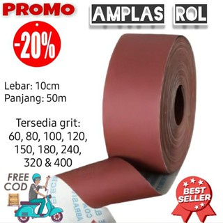 Jual Amplas roll meteran 4inch - Ampelas roll meteran harga per meter ...