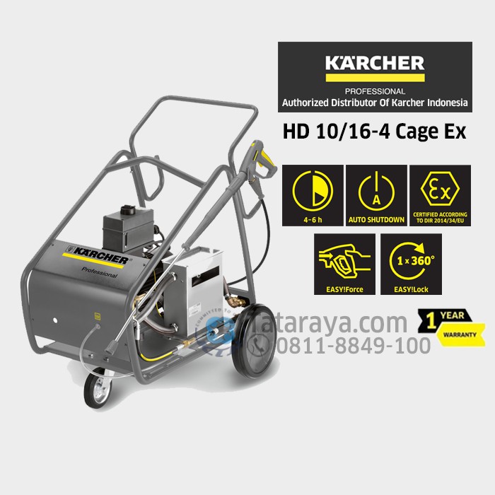 Jual Karcher High Pressure Cleaner HD 10/16-4 Cage Explosion Proof | Shopee Indonesia