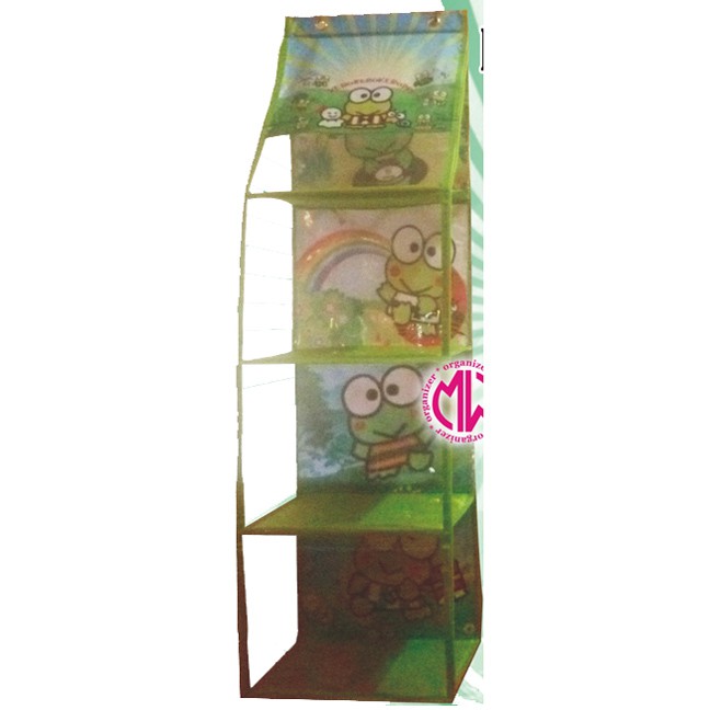 Jual HHO Keropi Hijau (Rak Gantung Karakter Tanpa Retsleting) Hanging ...
