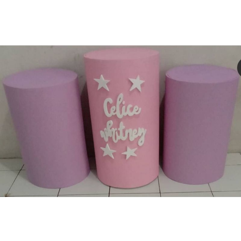 Jual Meja tabung styrofoam/Meja Ulang Tahun | Shopee Indonesia