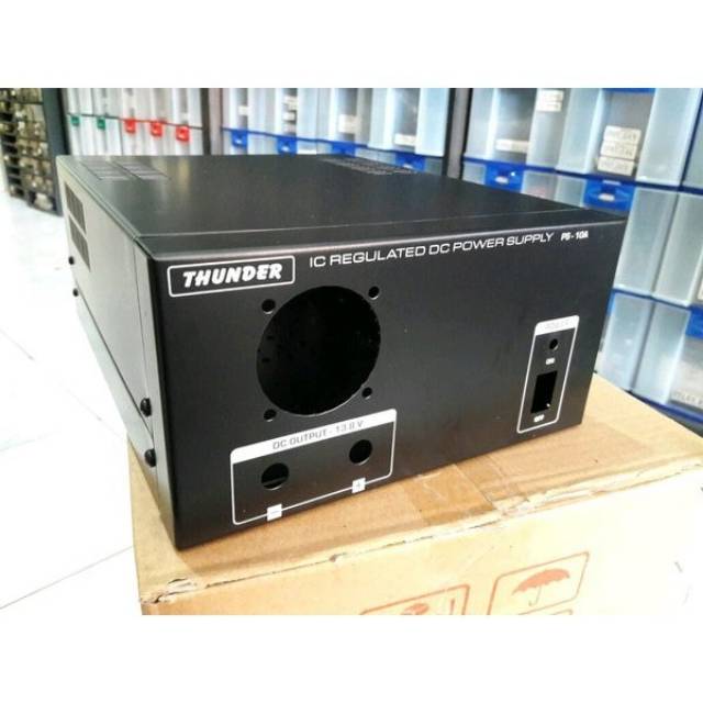 Jual Box power supply THUNDER 10A box adaptor THUNDER 10a | Shopee ...