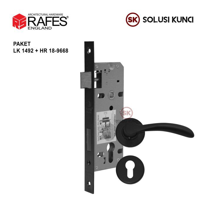 Jual Ready - Paket 3 Bodi Kunci + Handle Stainless Steel Sus 304 Rafes ...
